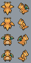 Dragonite Sprite Sheet